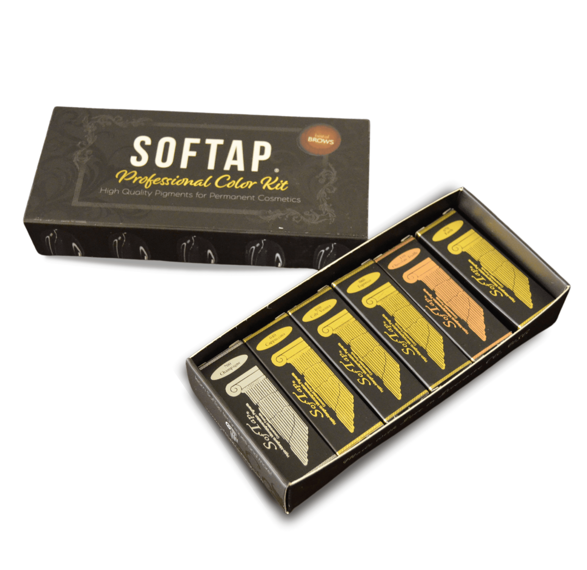 Brow Color Mini Kit | Best of Brows Softap Kit | Buy Permanent Makeup ...